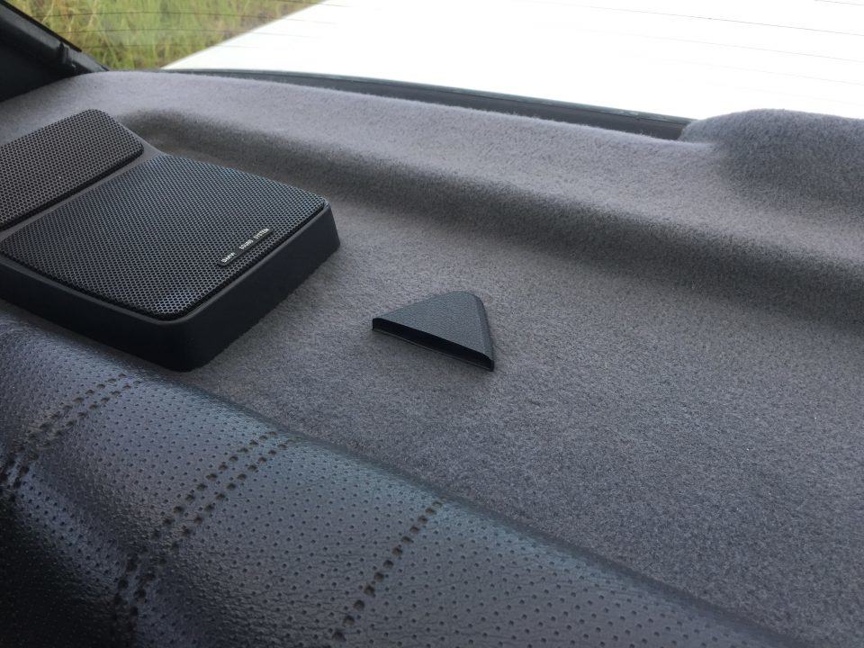 BMW seat belt holder, parcel shelf - BIMMERtips.com