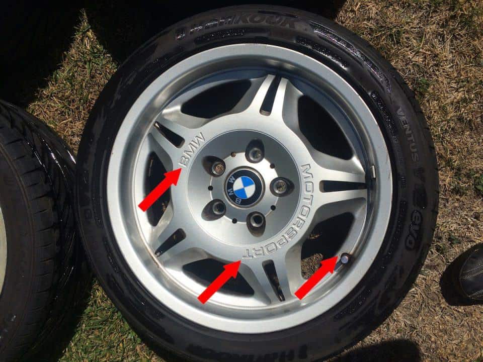 Verify if your BMW Style 24 wheels are OEM or replicas - BIMMERtips.com