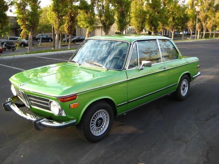 BMW E10 2002 paint codes, OEM color options - BIMMERtips.com