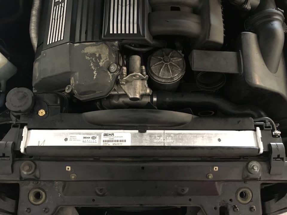 E36 S54 radiator upgrade, modification - BIMMERtips.com